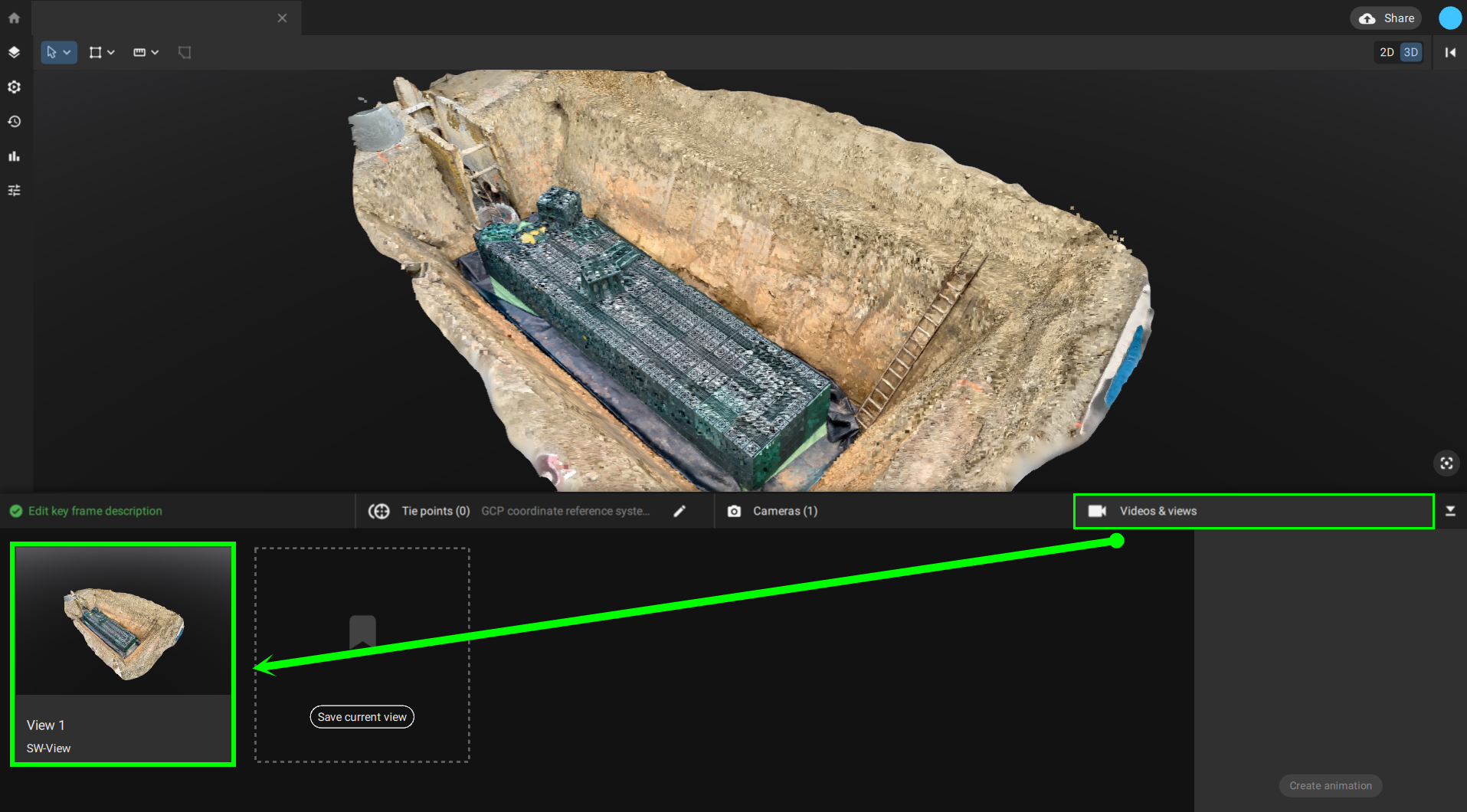 Videos & Views - PIX4Dmatic